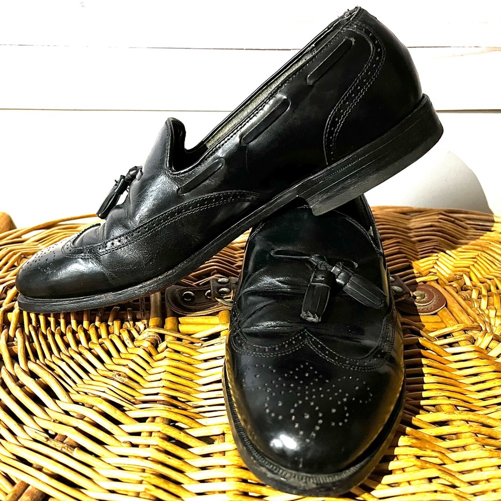 Bostonian Men’s Leather Wingtip Oxford Dress Shoes Si… - Gem